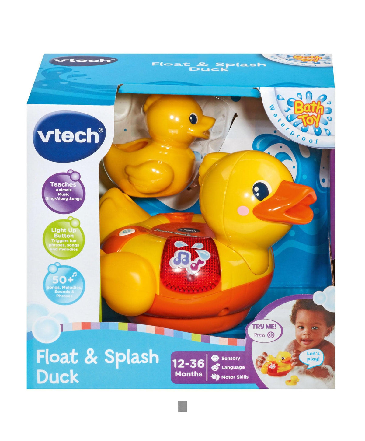 VTech Float & Splash Duck Bath Toy – Mamas & Papas UK
