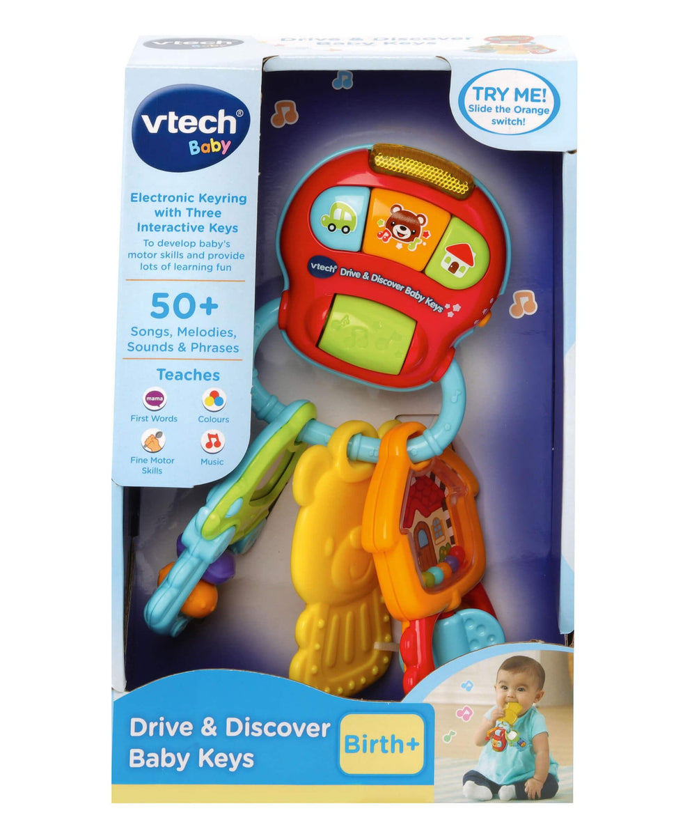 VTech Drive & Discover Baby Keys Toy – Mamas & Papas UK