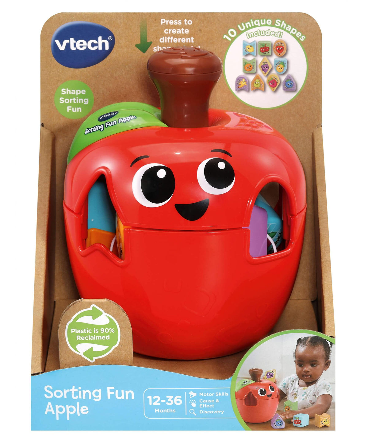 VTech Sorting Fun Apple Toy – Mamas & Papas UK