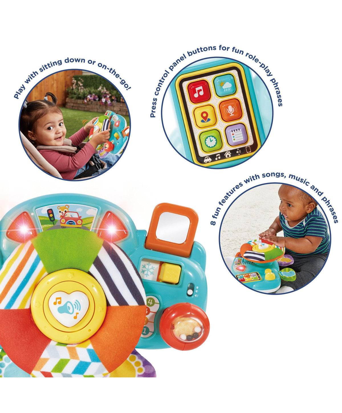 VTech Beep Beep Baby Driver Toy – Mamas & Papas UK