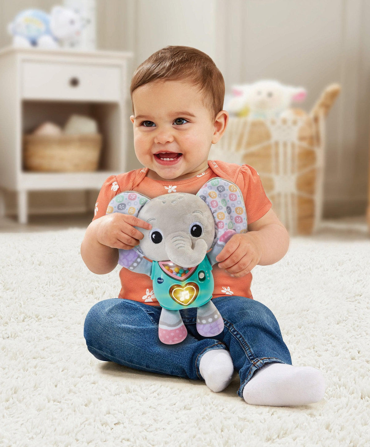VTech Cuddle & Sing Elephant Toy – Mamas & Papas UK