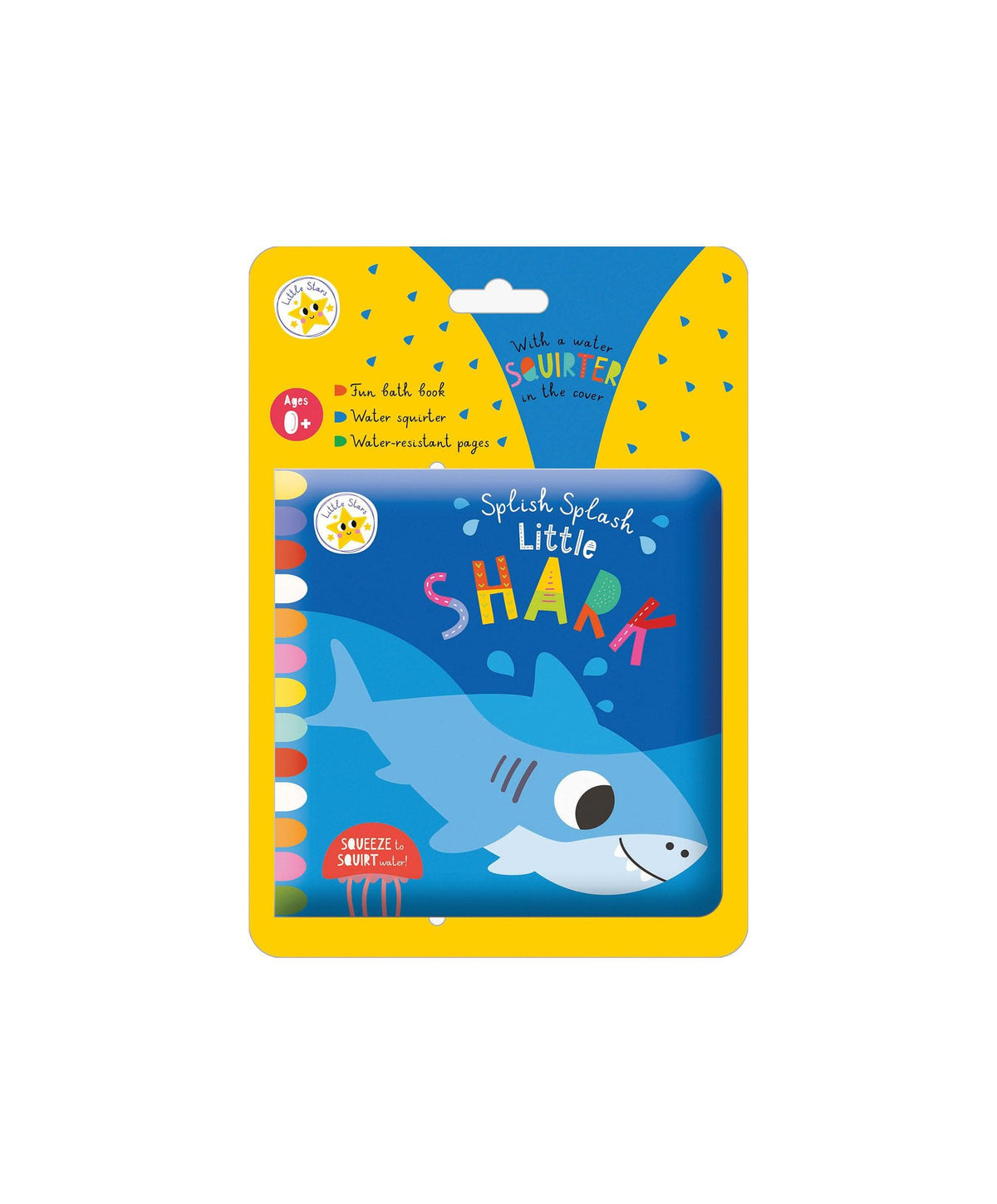 Splish Splash Little Shark - Bath Book – Mamas & Papas UK