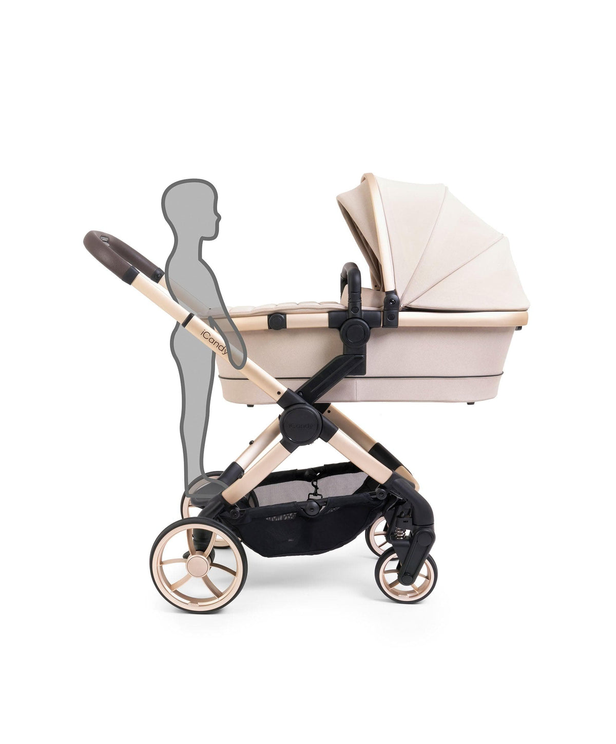 iCandy Peach 7 Complete Pushchair Bundle - Biscotti – Mamas & Papas UK