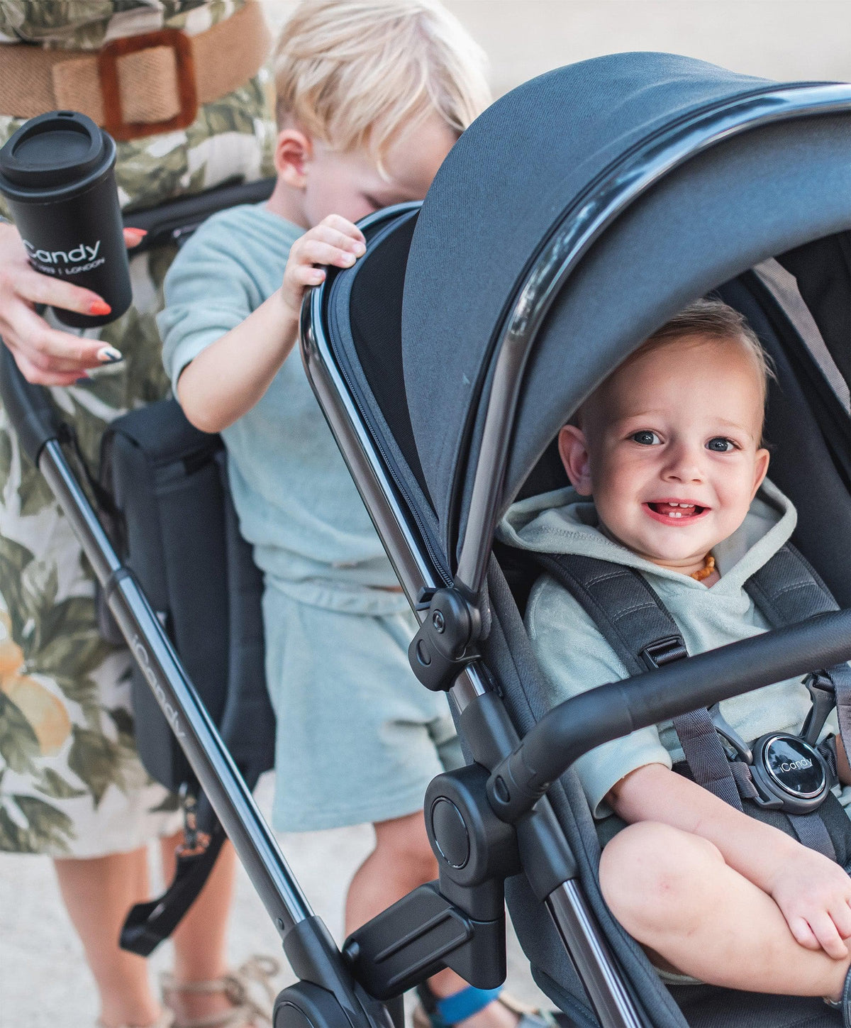 iCandy Peach 7 Pushchair Summer Bundle - Black – Mamas & Papas UK