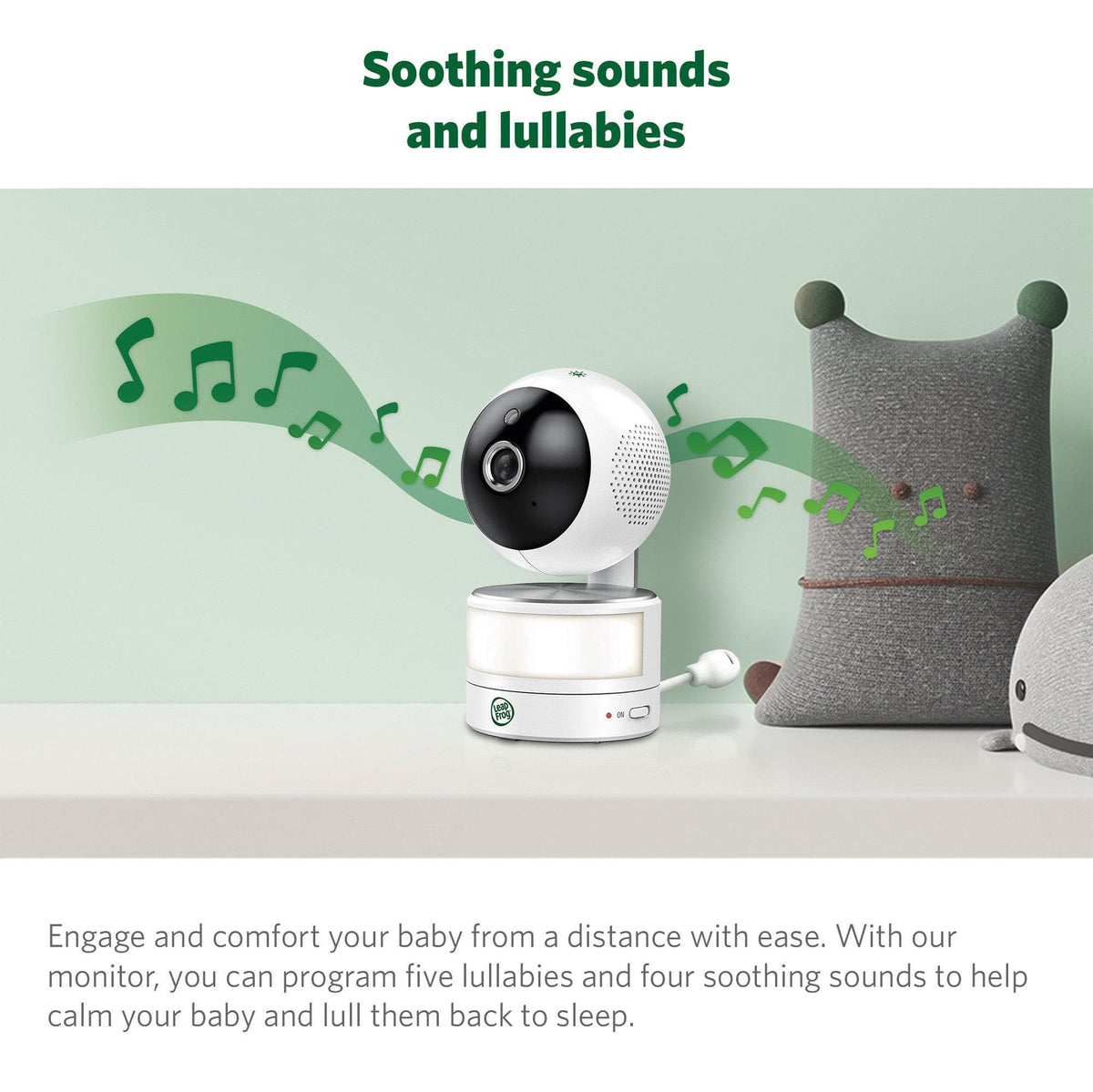 LeapFrog LF915HD 5" Video Baby Monitor - White – Mamas & Papas UK