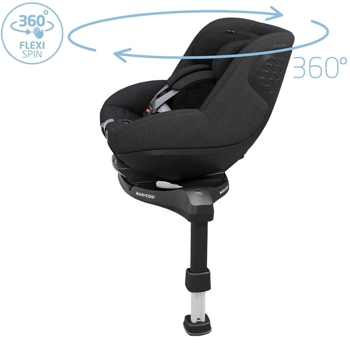 Maxi-Cosi Pearl 360 Pro Car Seat - Authentic Black – Mamas & Papas UK