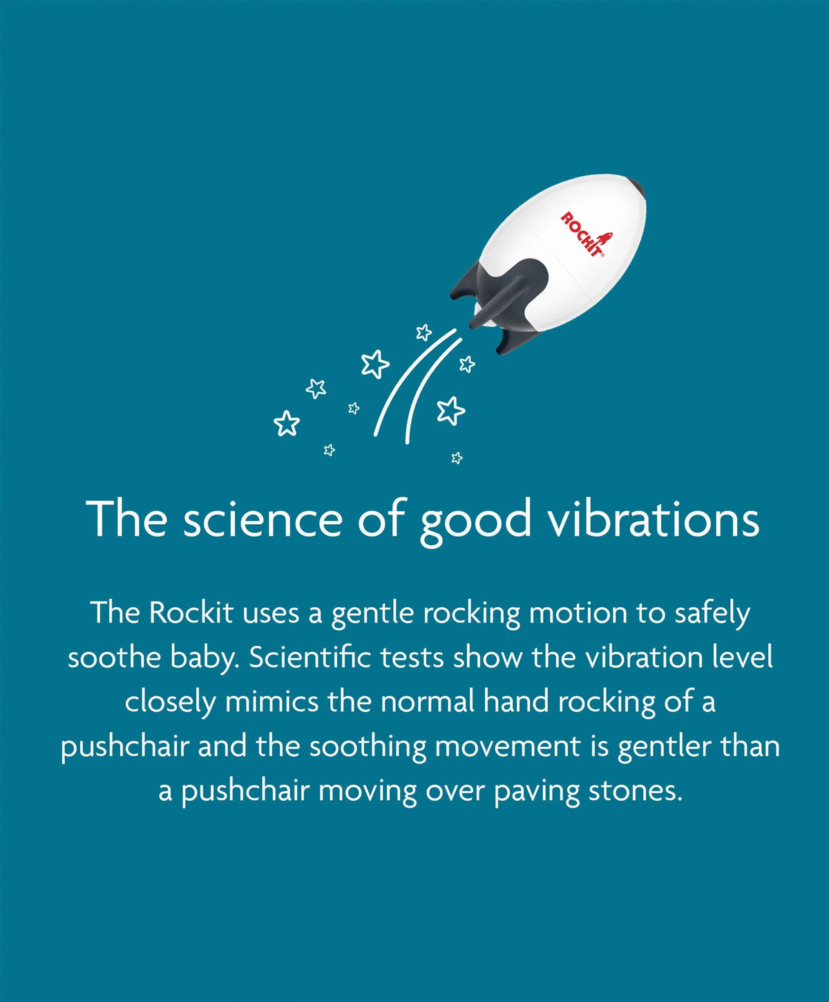 The Rockit Rocker Rechargeable - Portable Baby Rocker – Mamas & Papas UK