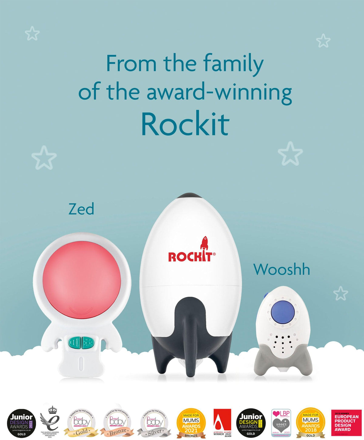 The Rockit Rocker Rechargeable - Portable Baby Rocker – Mamas & Papas UK