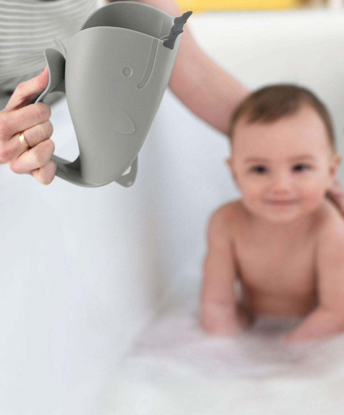 Moby Waterfall Rinser - Grey | Bathing & Changing – Mamas & Papas UK