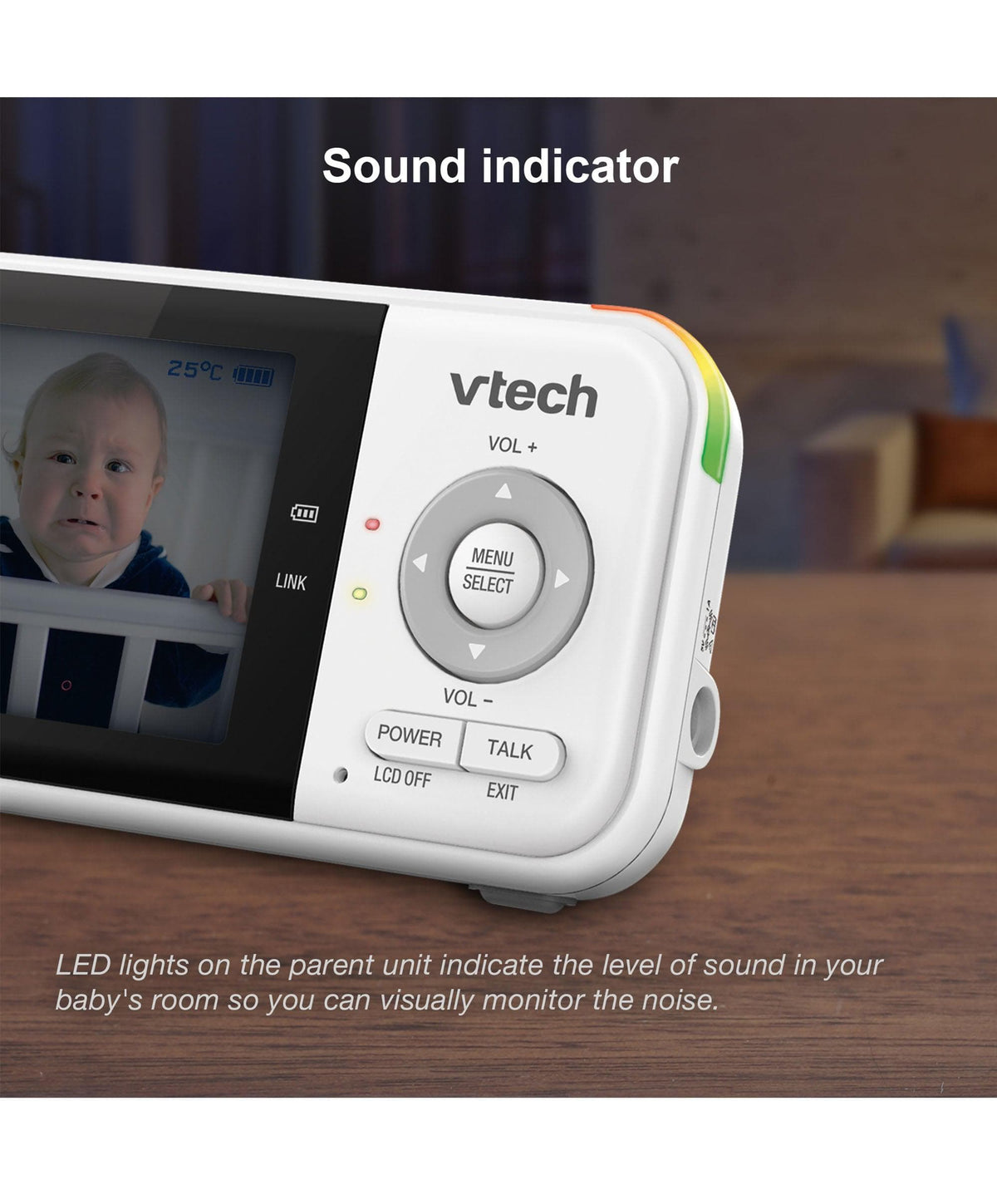 VTech VM819 2.8" Digital Video Baby Monitor- White – Mamas & Papas UK